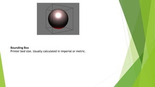3D Printing Glossary | PPTX