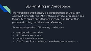 3D printing in aerospace - bajju.pptx