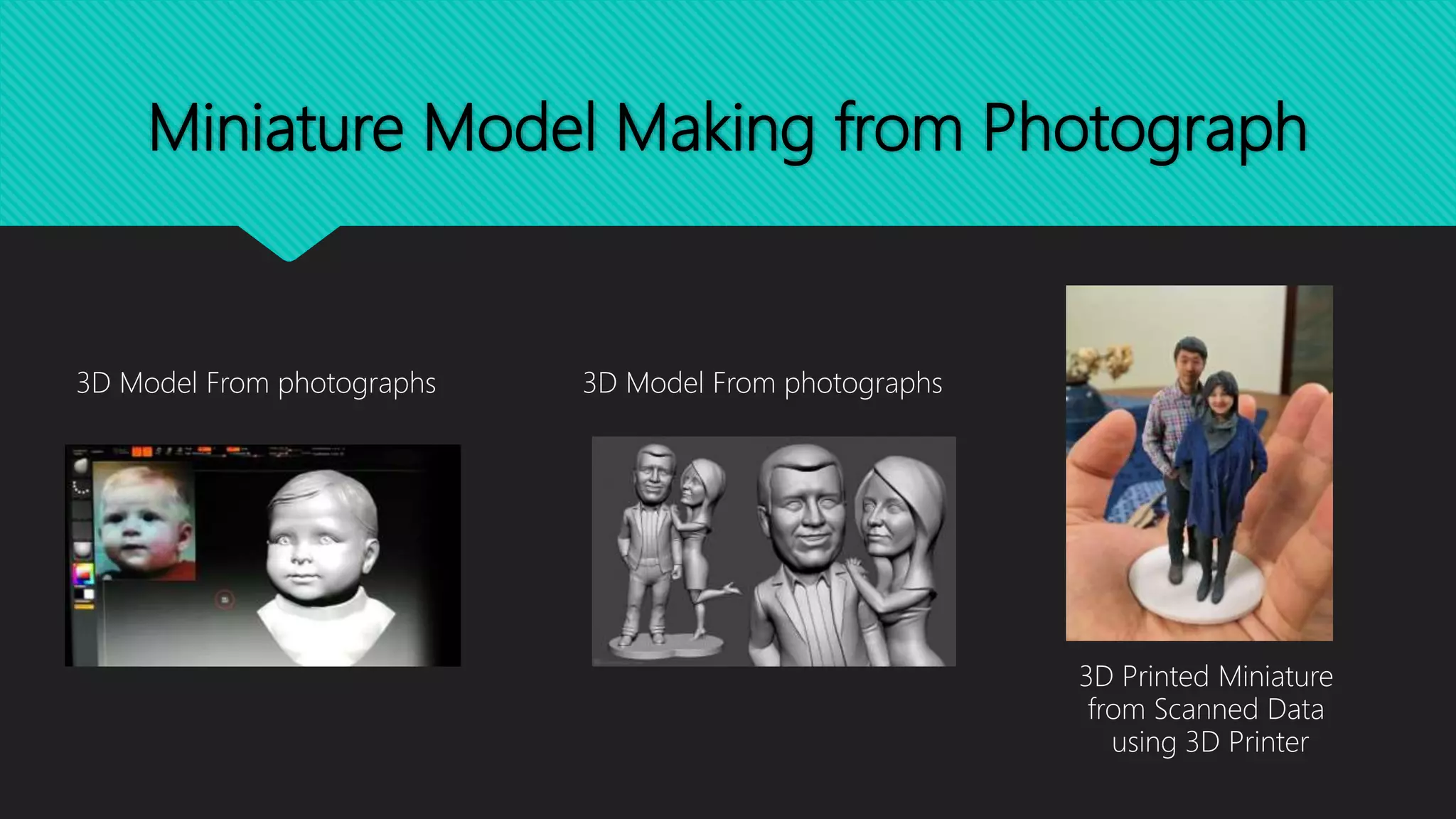 3D Printing Figurines, Miniature Models | Engineering Technique | PPSX