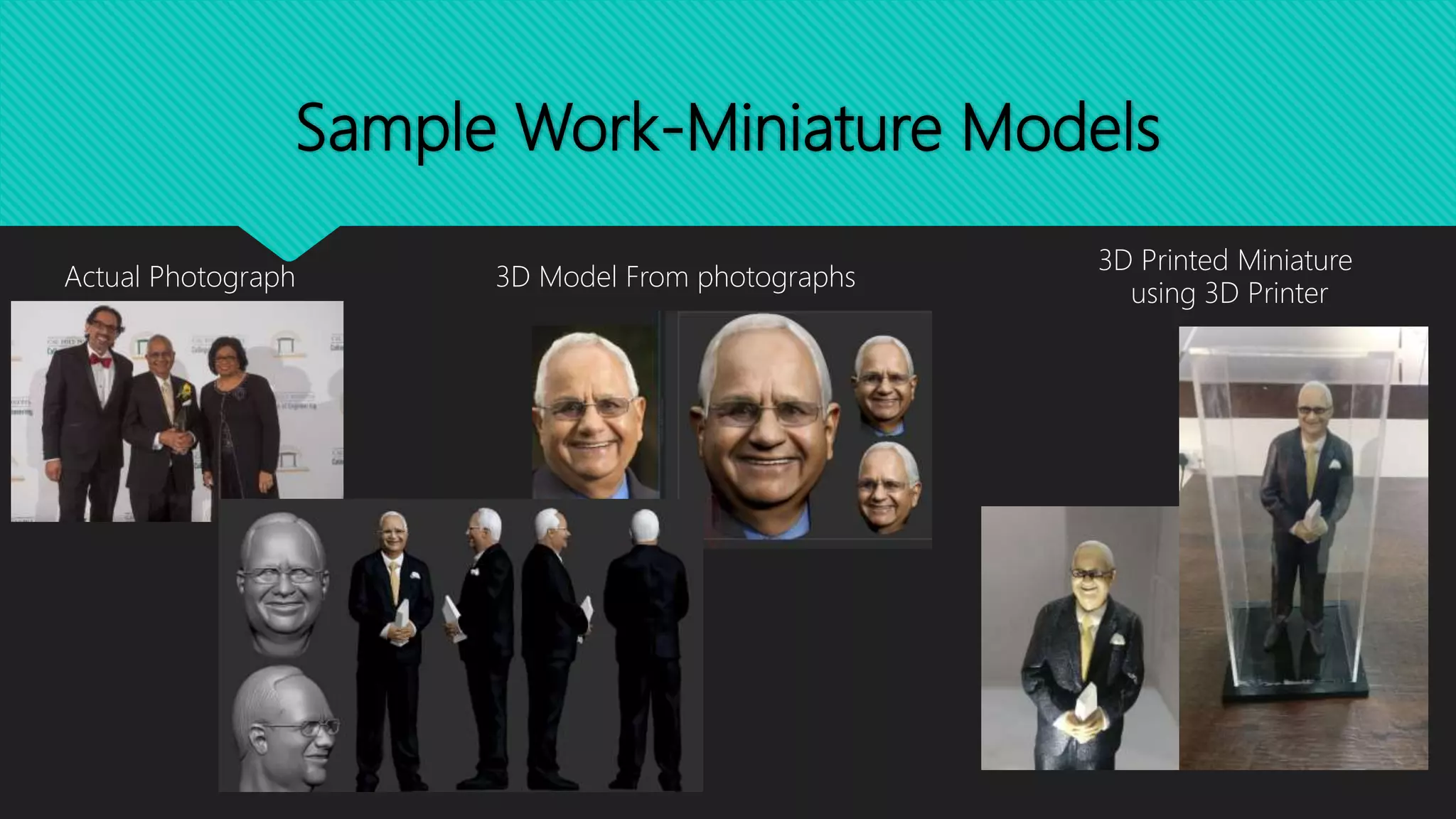 3D Printing Figurines, Miniature Models | Engineering Technique | PPSX