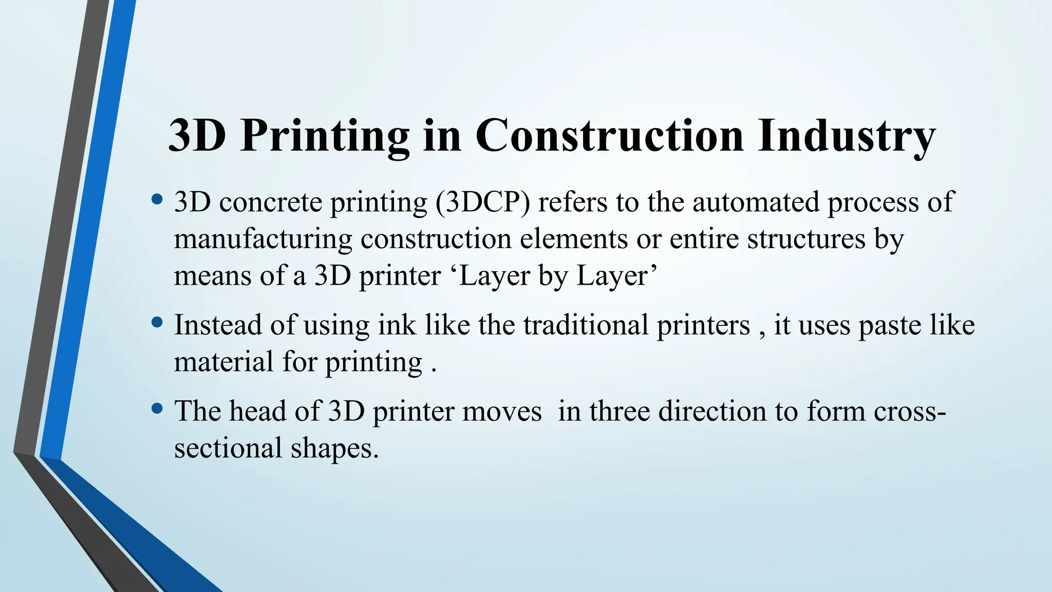 3D printing in Civil Construction engineering.pptx