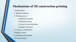 3D printing in Civil Construction engineering.pptx