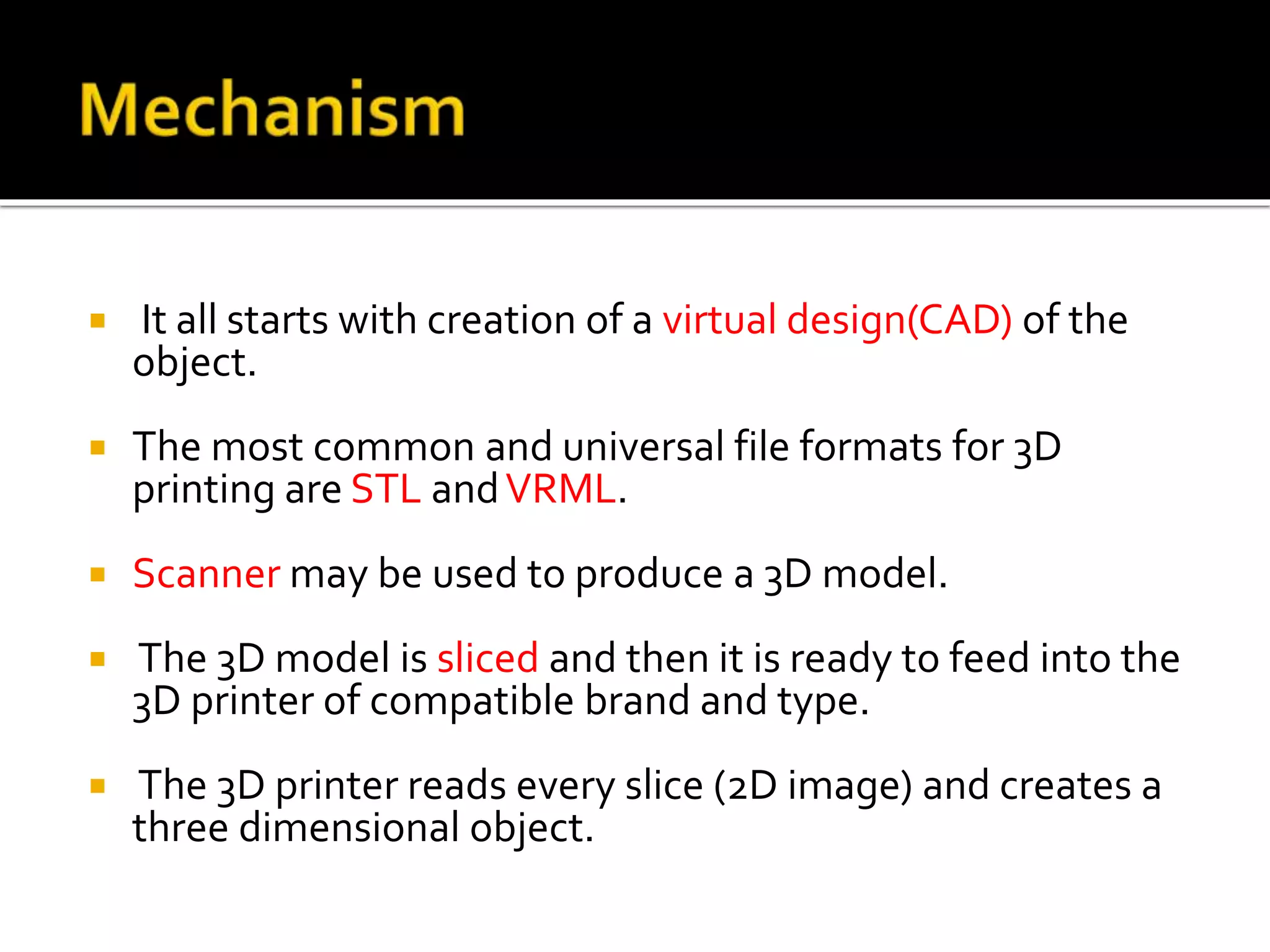3D printing in dentistry | PPTX