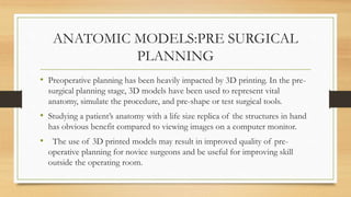 3d printing in surgical practice | PPTX