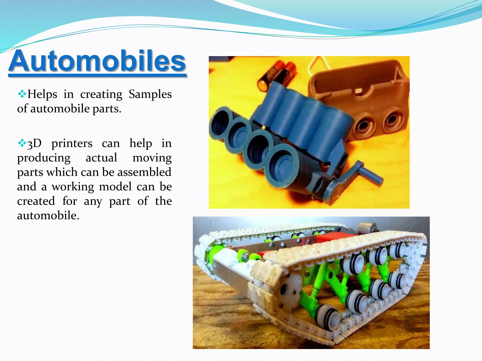 Presentation on 3D Printing & its Applications by Jahan International | PPT