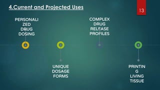 3 D Printing of pharmaceuticals | PPTX