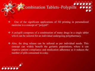 3D Printing of Drugs | PPTX