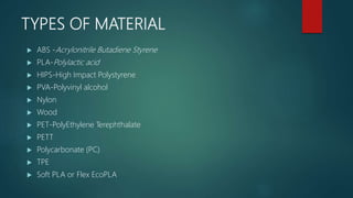 Introduction to 3D printing | PPTX