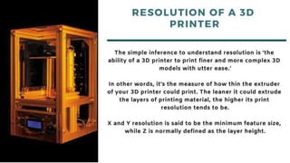 3D Printing Resolution: Should You Offer It Some Consideration? | PPT