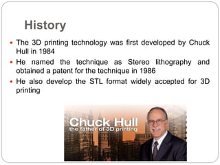 3 d printing slide | PPSX