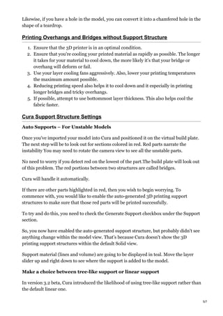 3d printing support structures | PDF