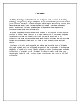 3 d printing technology | DOCX