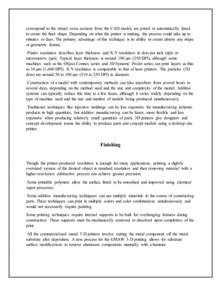 3 d printing technology | DOCX
