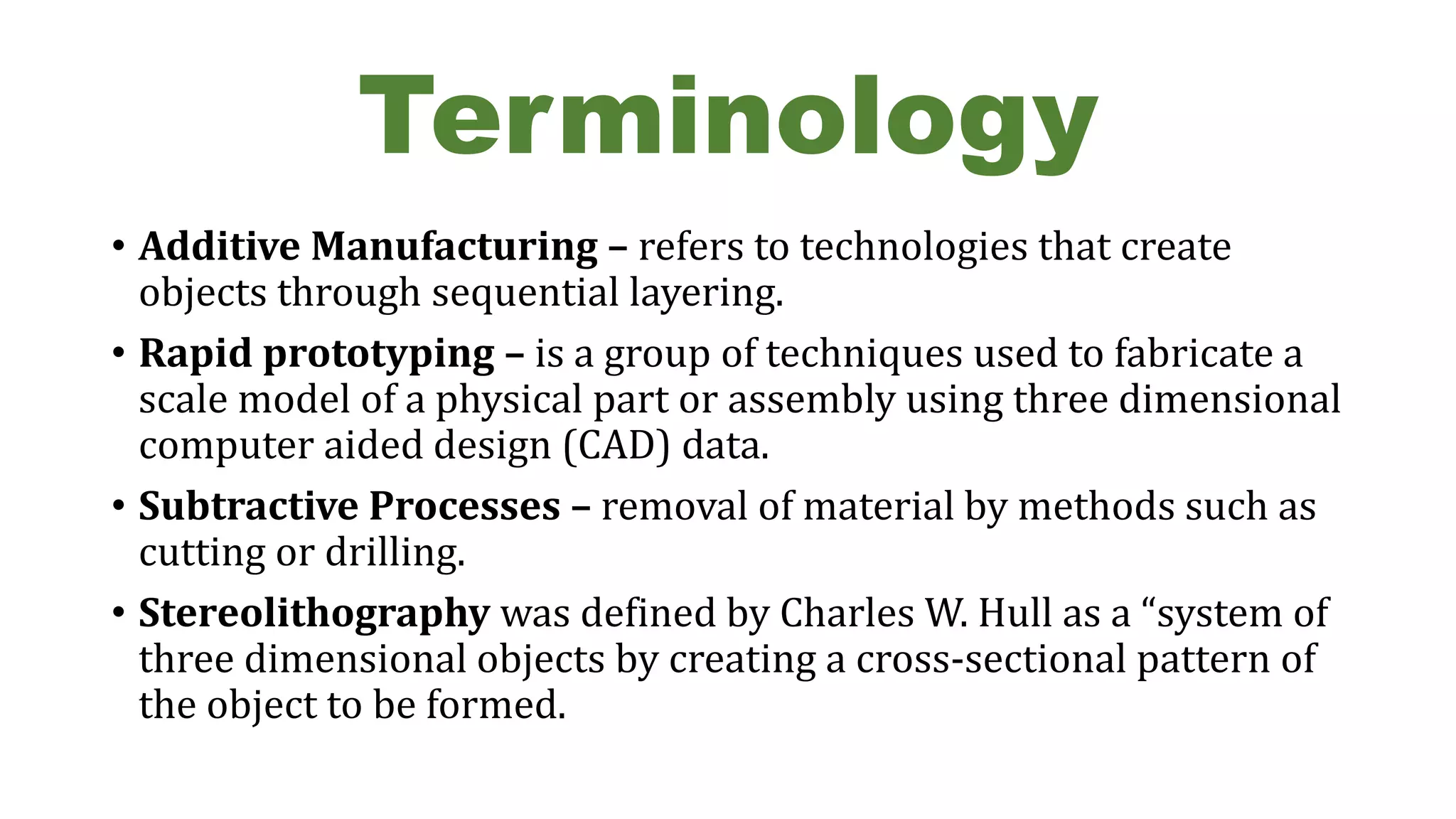 3D printing technology | PPTX
