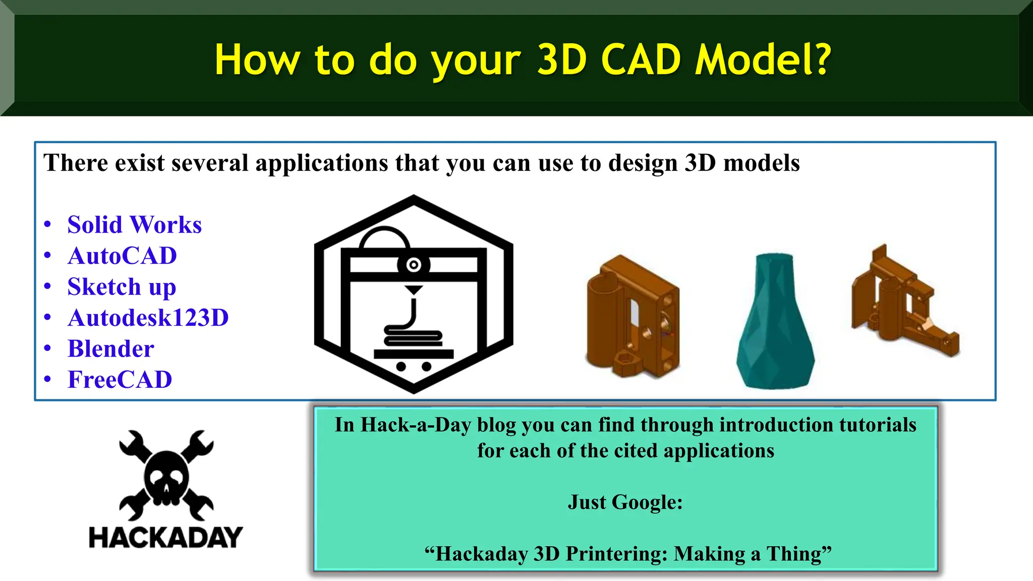 3D Printing Technology and its Applications on Agriculture | PPTX
