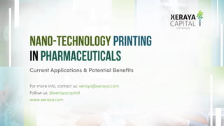 Nano-Technology Printing in Pharmaceuticals (Hi-Res) | PDF