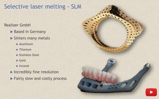 3D Printing: Everything you ever wanted to know and more | PPT