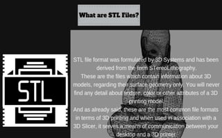 3D Printing: What To Know About STL Files | PPT