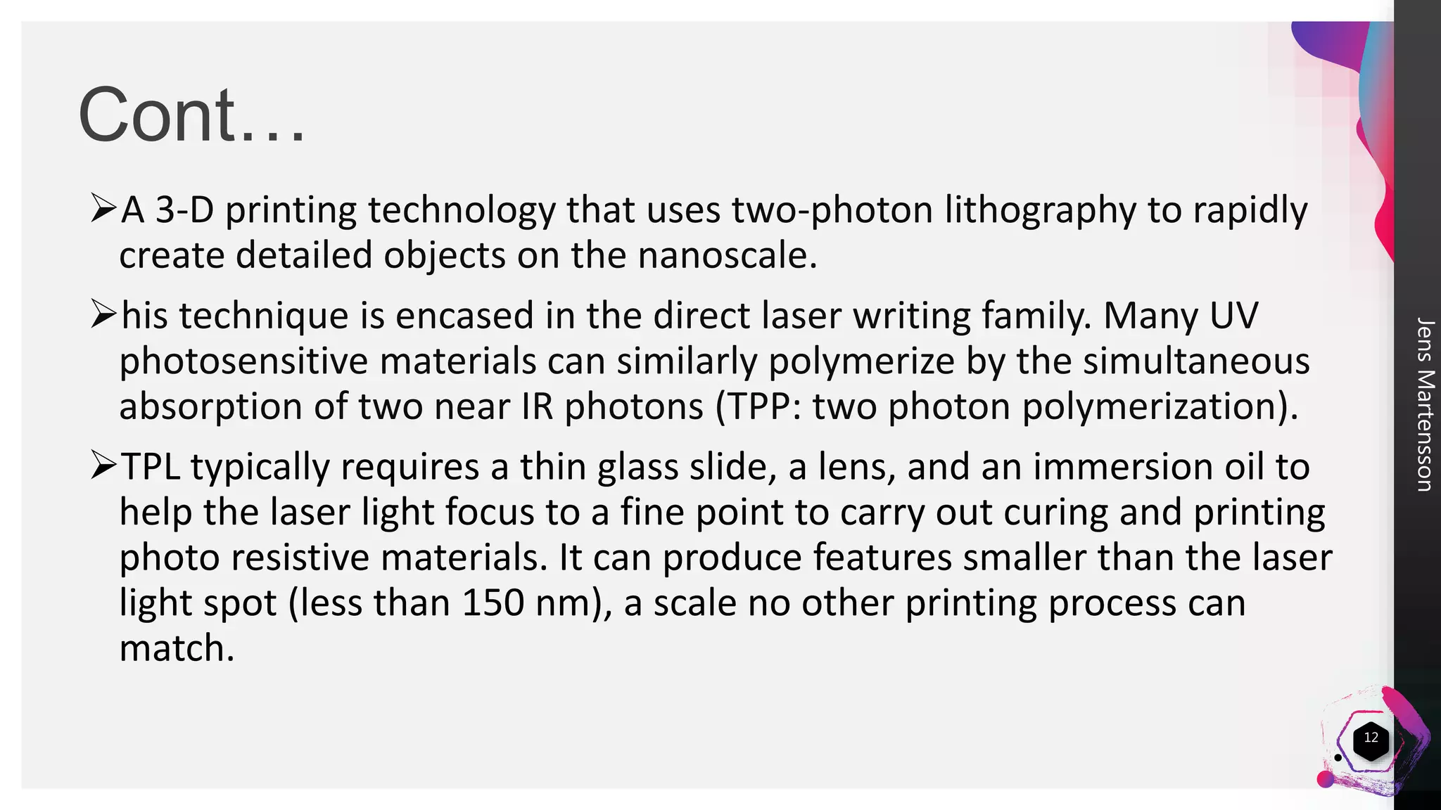 3D Printing with Nano Technology | PPTX