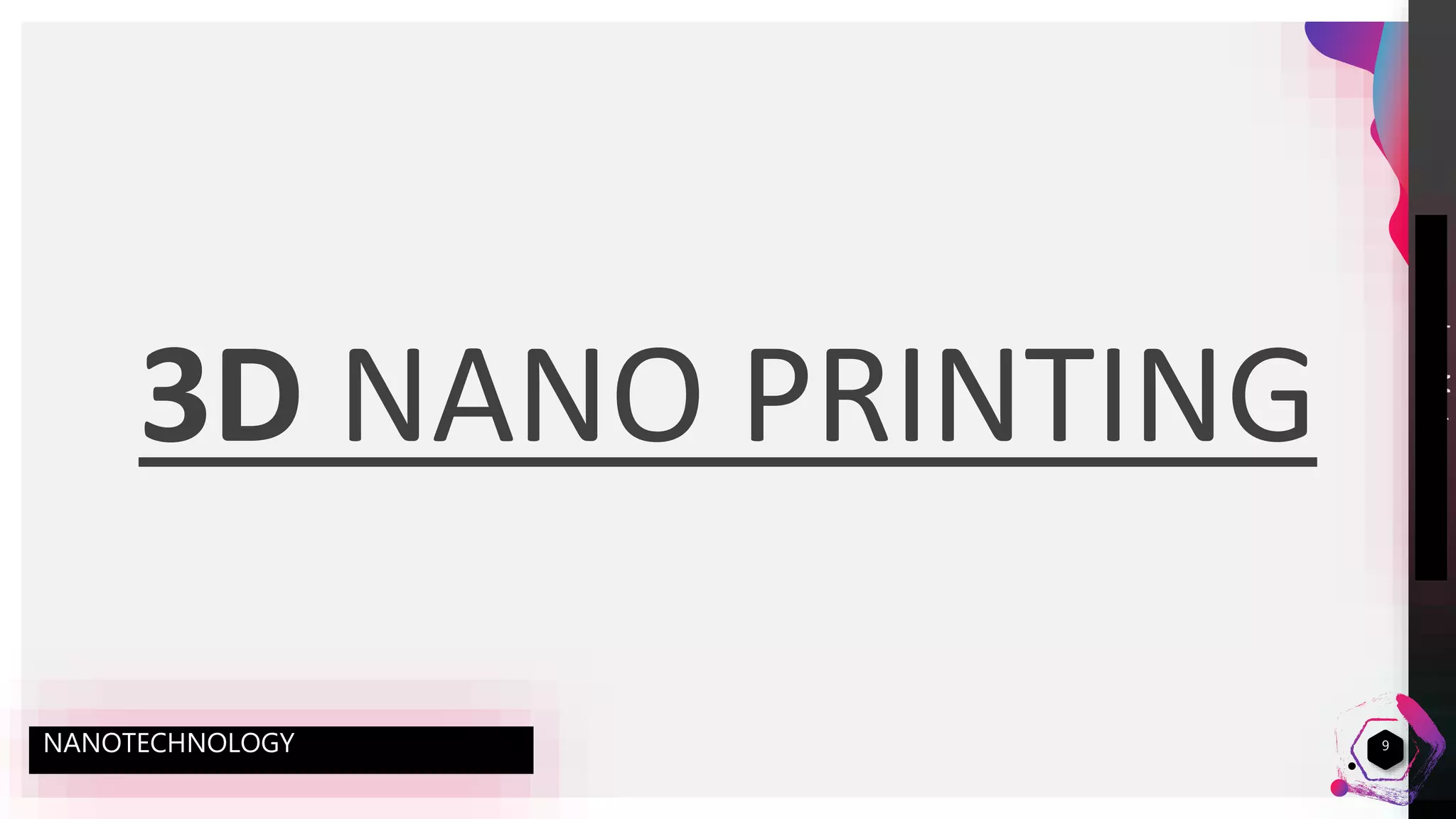 3D Printing with Nano Technology | PPTX