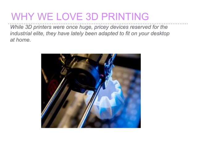 3d printin paytin | PPTX