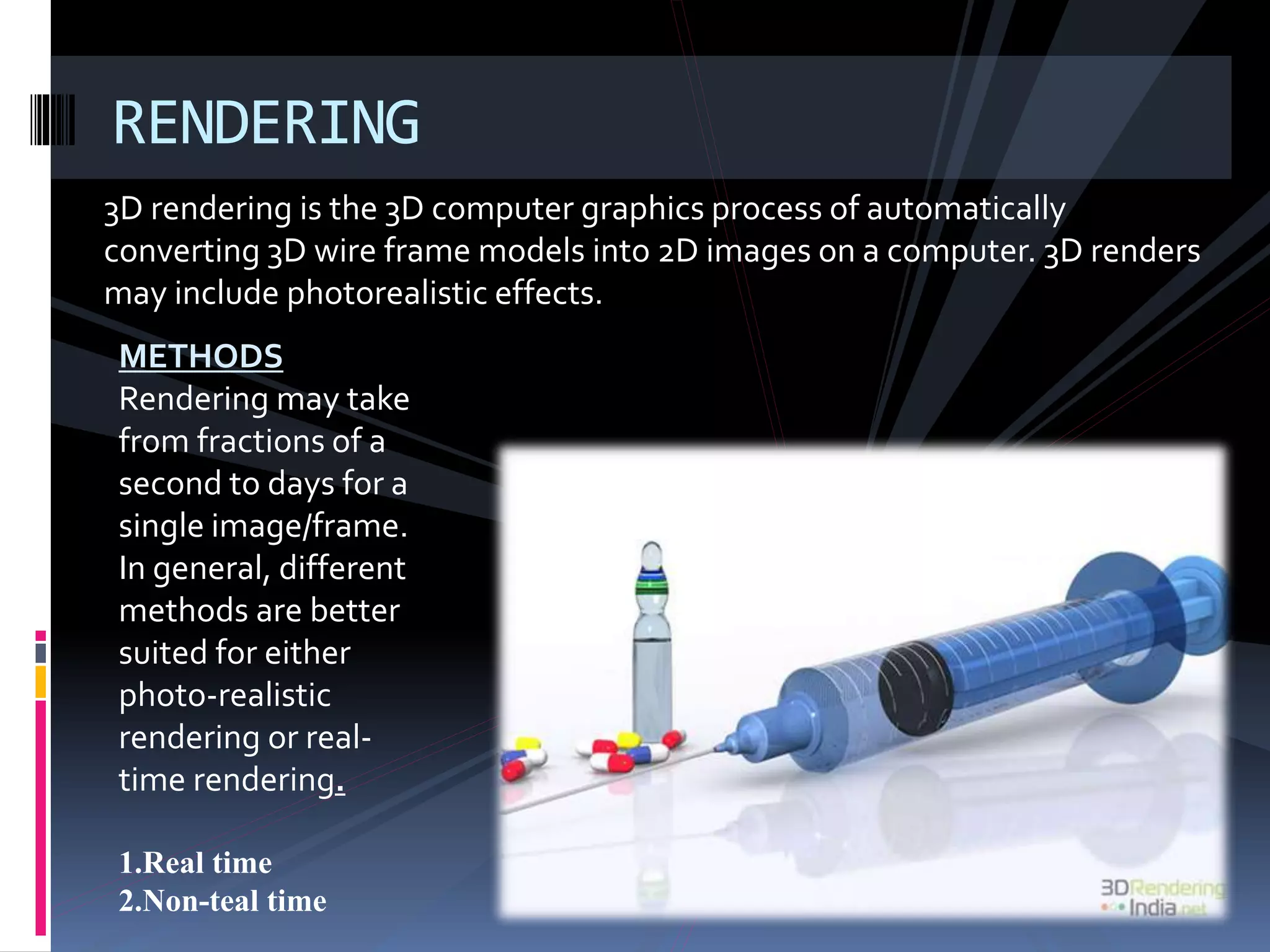 3 d product modeling & rendering | PPT