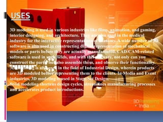 3 d product modeling & rendering | PPTX