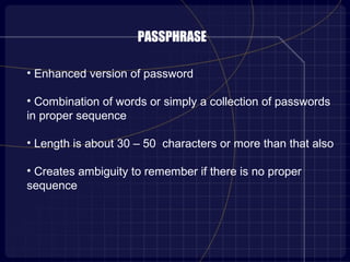 3D PASSWORD | PPT