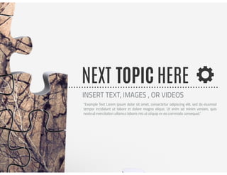 3D Puzzle - Presentation Template | PDF