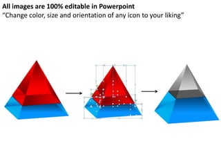 3d pyramid style 1 powerpoint presentation templates | PPT