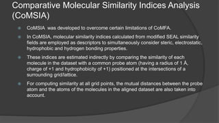 3 D QSAR Approaches and Contour Map Analysis | PPTX