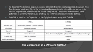 3 D QSAR Approaches and Contour Map Analysis | PPTX