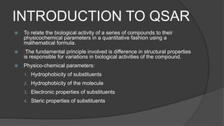 3 D QSAR Approaches and Contour Map Analysis | PPTX