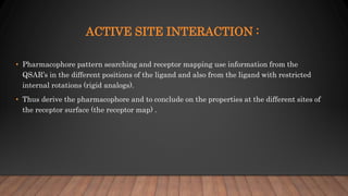 3 d qsar approaches structure | PPTX