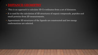 3 d qsar approaches structure | PPTX