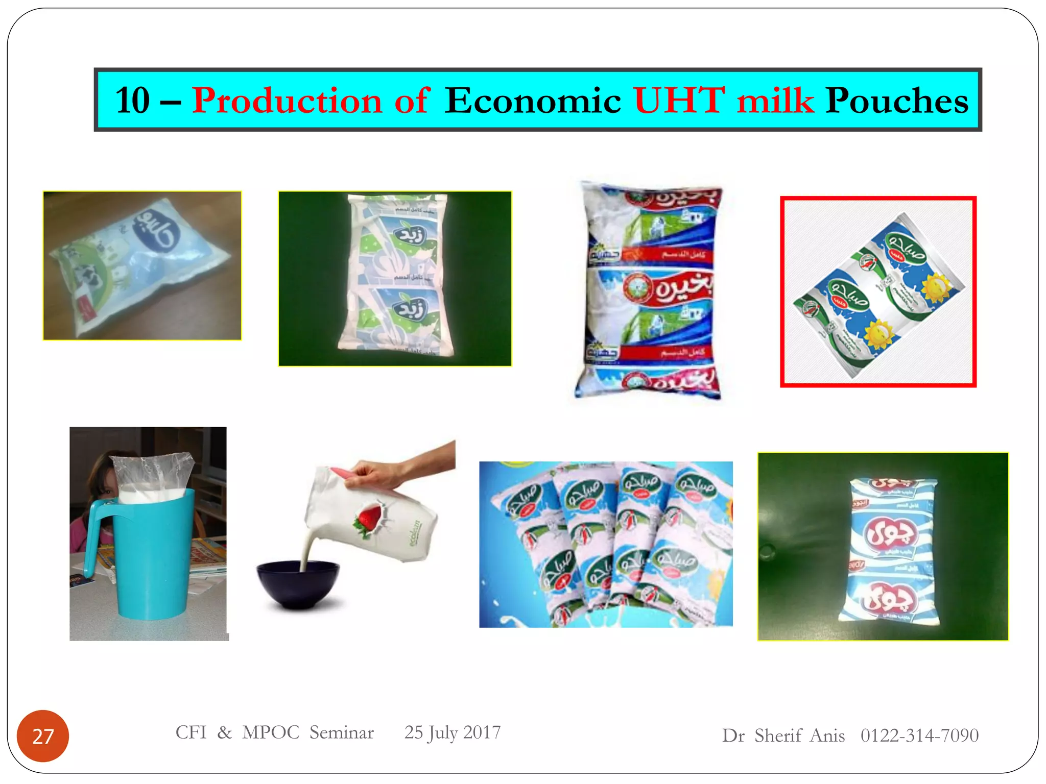 Development Stages in the Domestic Egyptian Dairy Industry | PDF