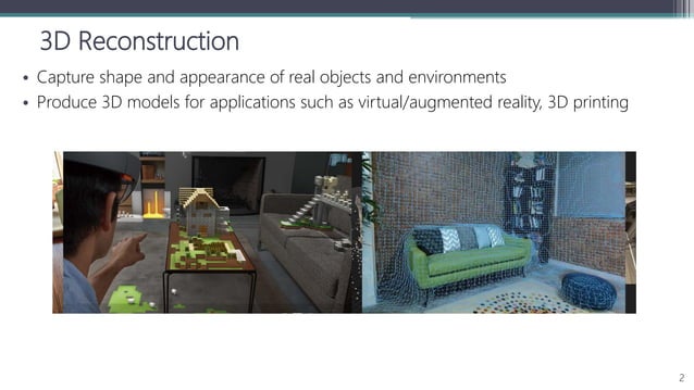 Color And 3d Semantic Reconstruction Of Indoor Scenes From Rgb D Stream Ppt