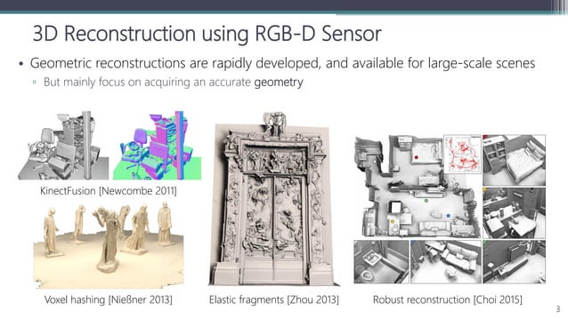 Color And 3d Semantic Reconstruction Of Indoor Scenes From Rgb D Stream Ppt