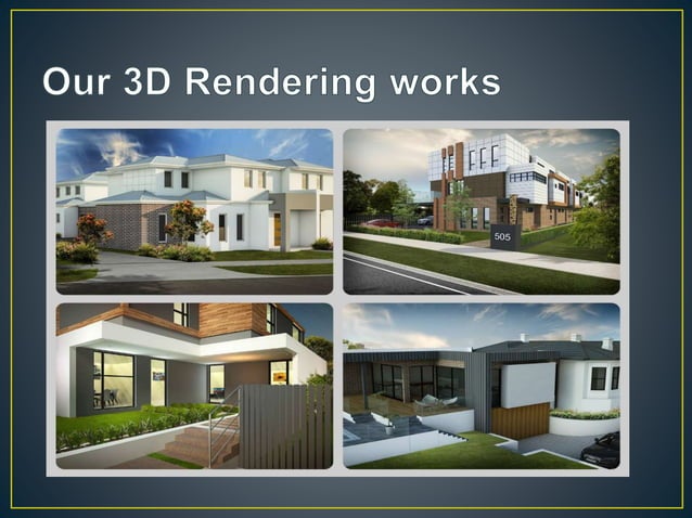 3D Rendering | 3D Architectural Rendering | 3D Render | PPT
