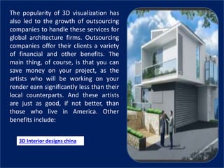 3d rendering outsource | PPT
