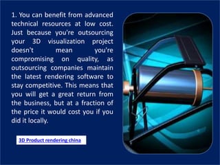 3d rendering outsource | PPT