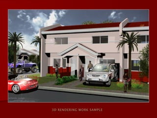 3d rendered work samples | PPT | 3-D Graphics | Computer Software and ...