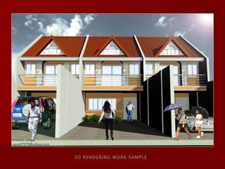 3d rendered work samples | PPT | 3-D Graphics | Computer Software and ...