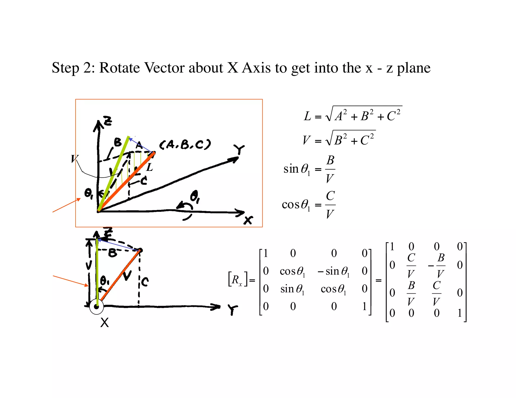 3 d rotation about an arbitary axix | PDF | Physics | Science