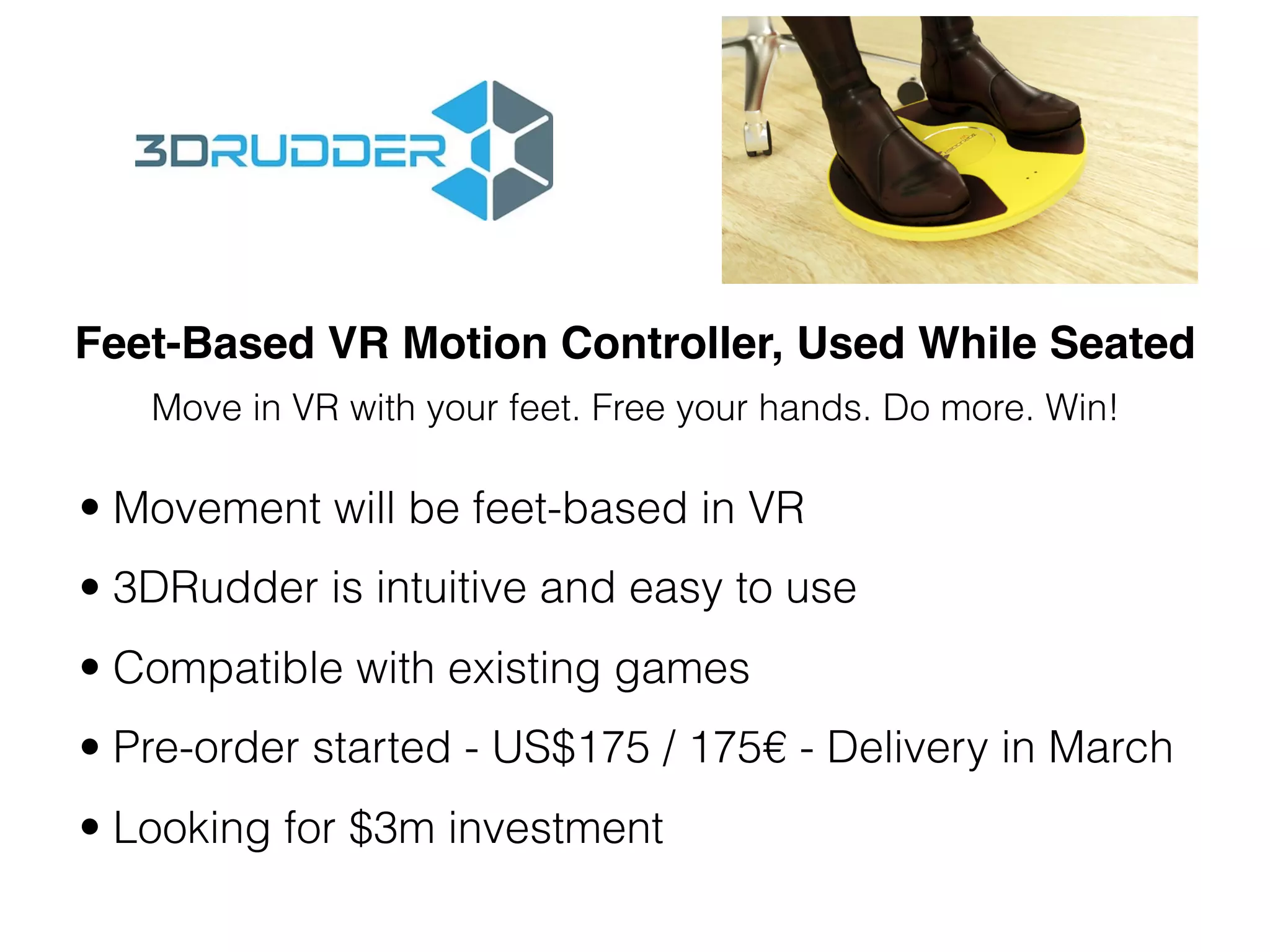 3 d rudder - one pager | PDF | Computer Peripherals | Computing