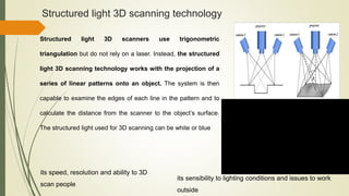 3 d scanning technology | PPTX
