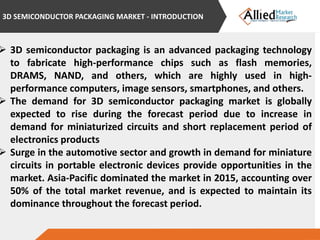 3 d semiconductor packaging | PPT