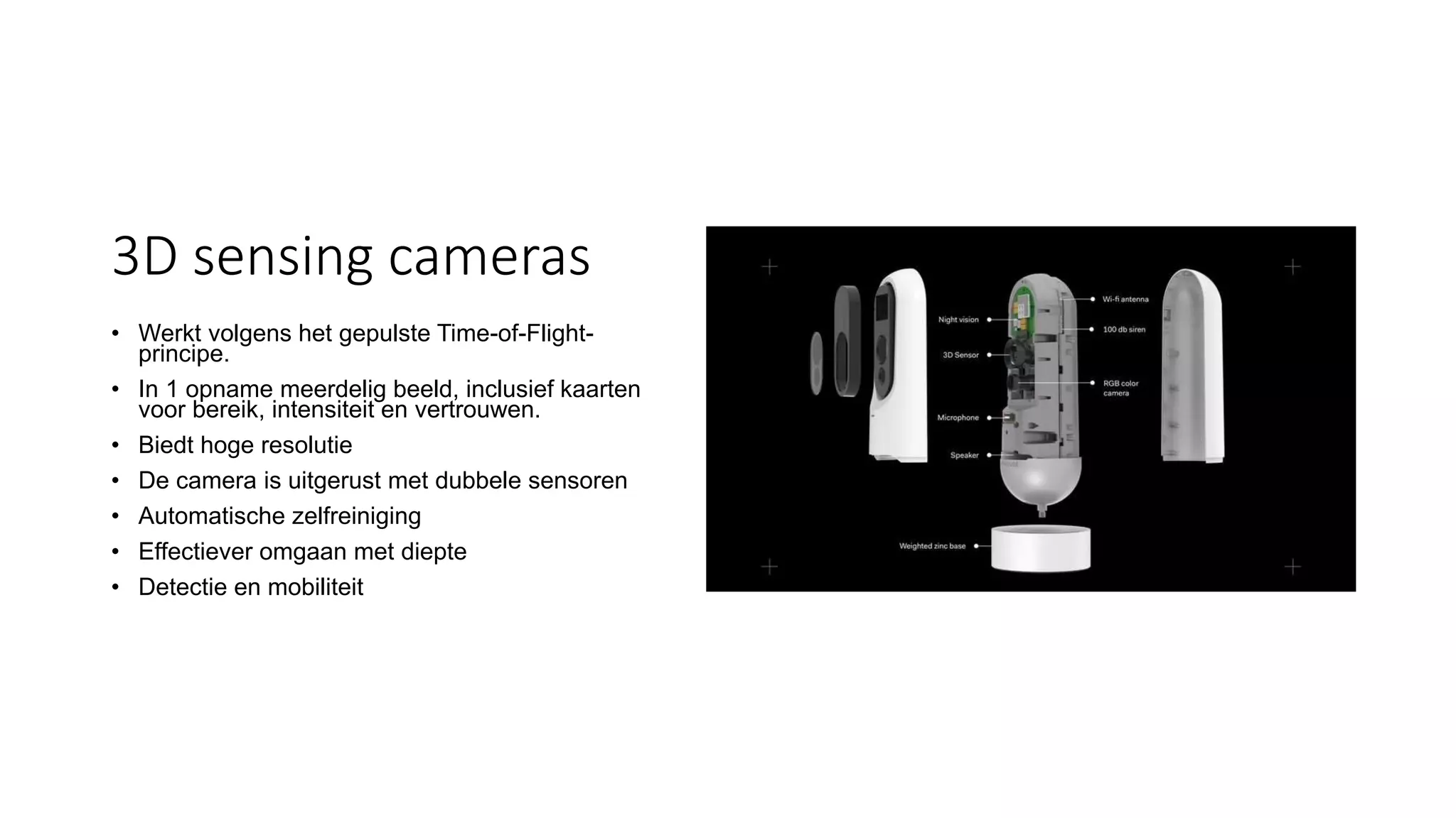 3D sensing cameras | PPT