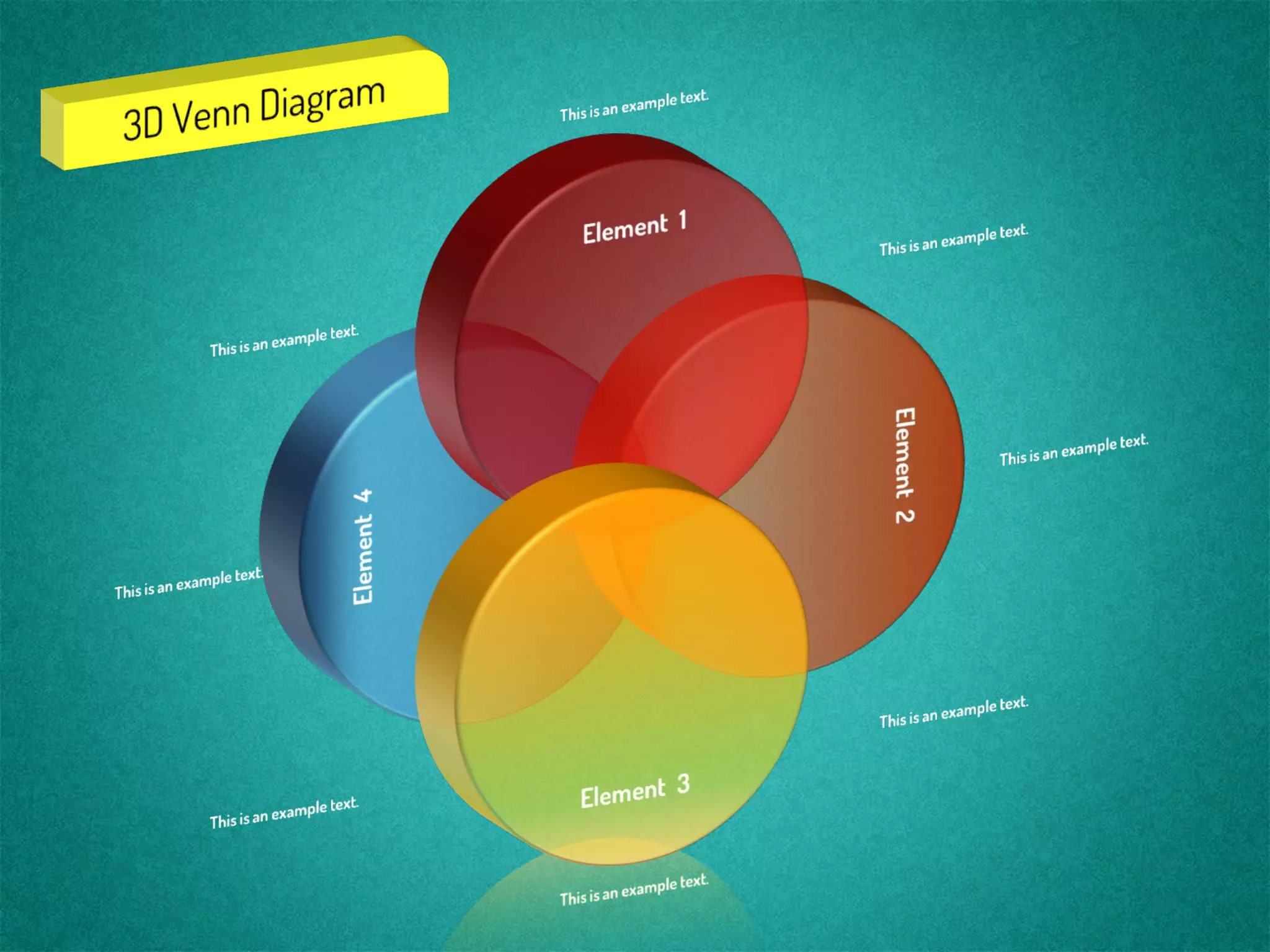 3D Set Diagram for PowerPoint by PoweredTemplate.com | Computer ...