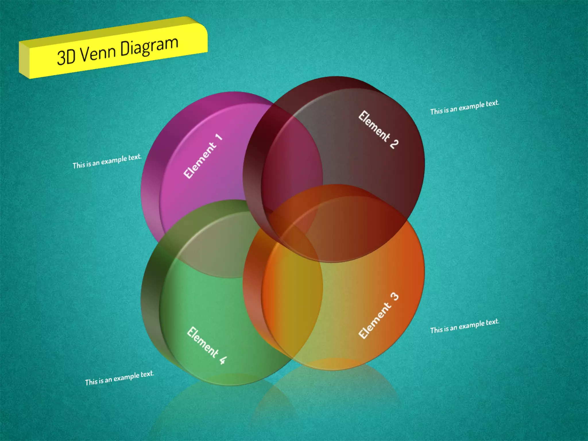 3D Set Diagram for PowerPoint by PoweredTemplate.com | Computer ...